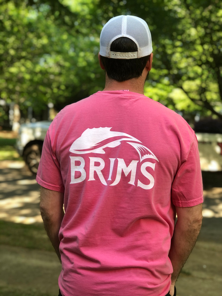 Pink Classic Brims Tee | BRIMS Company – Brims Company